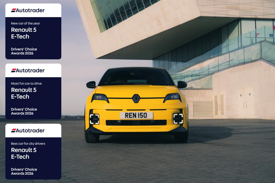 Renault 5 E-Tech electric crowned ‘New Car Of The Year’ in triple award ...